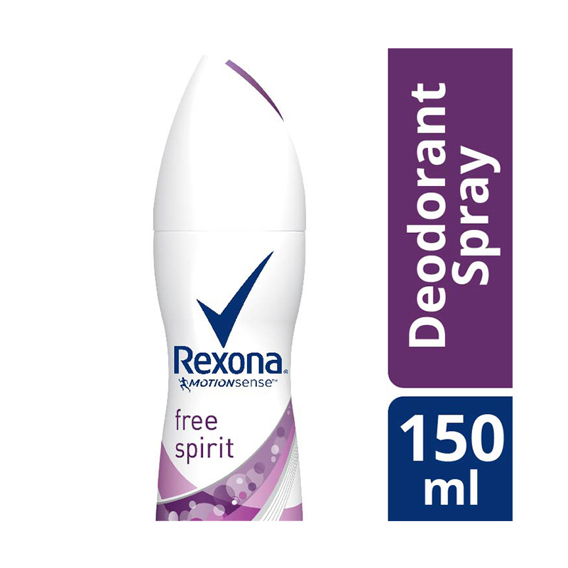 Jual Rexona Women Anti-Perspirant Free Spirit Deodorant Spray [150 mL ...