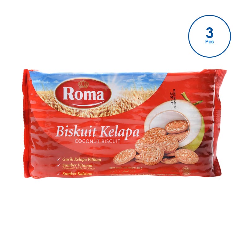 Jual Roma Kelapa NEW [3 Pcs/300gr] di Seller THE SWEET RECIPE - Pasar ...