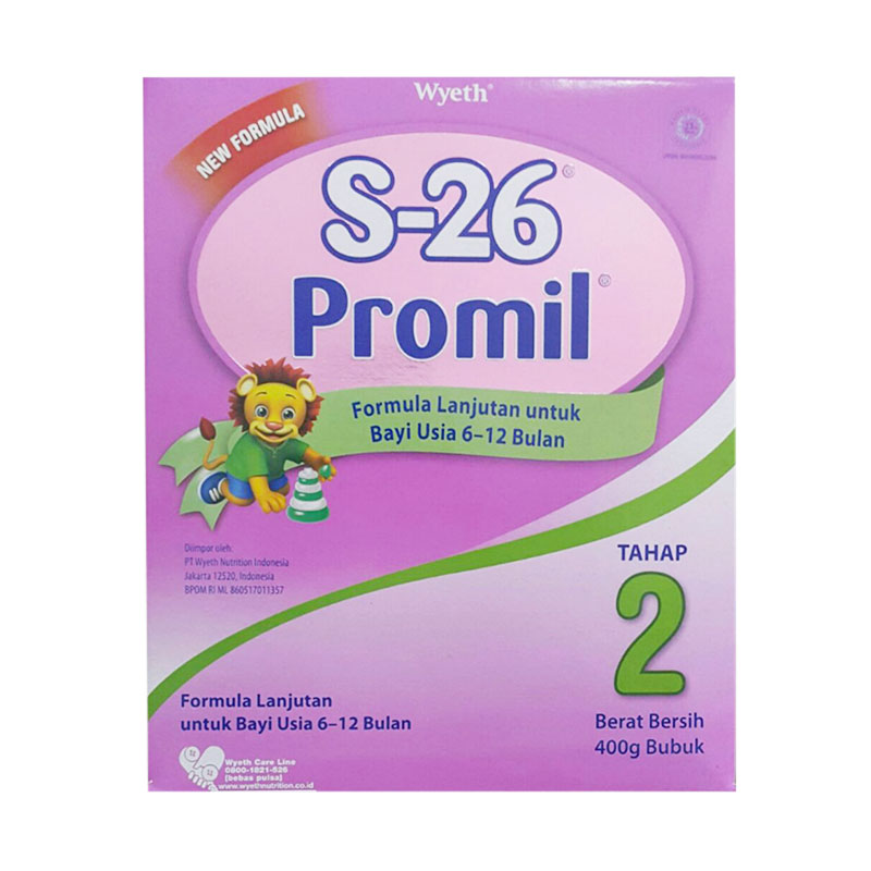 Jual S26 Promil Tahap 2 Susu Pertumbuhan [400 gr] di Seller Toko Susu ...