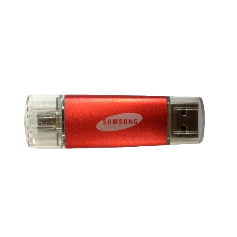 Jual Samsung 2in1 Flashdisk - Red [32 Gb/usb 2.0/micro Usb] - [free ...