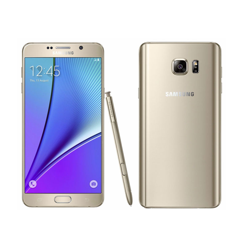 Jual Samsung Galaxy Note 5 Smartphoe Gold Di Seller Telering