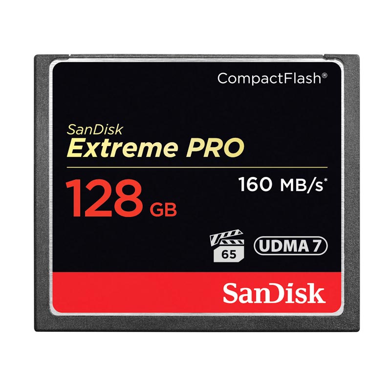 Jual Sandisk Extreme Pro CF 128GB Memory Card [160 Mbps] di Seller TOKO ...