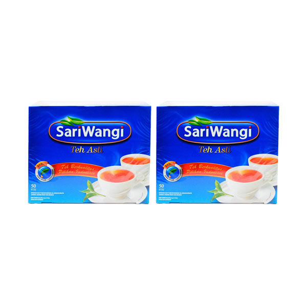 Jual Sariwangi Teh Asli [1.85 g x 50 pcs] 2 pack di Seller DTWIN - Kab ...