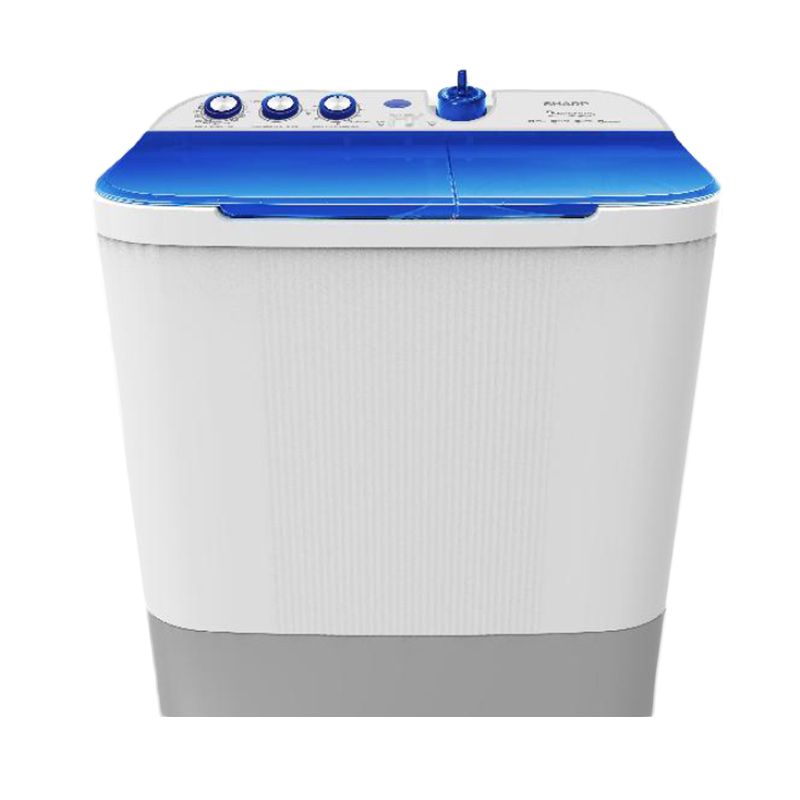 Jual Sharp ES-T971DM-BL Twin Tub Blue Cover Washing Machine [9,5KG] di ...