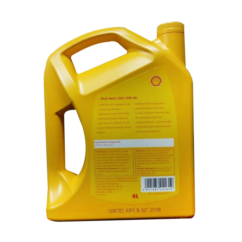 Promo Shell Helix Hx5 15w-40 Api Sn - Pelumas Oli Mobil Mesin Bensin [4 ...