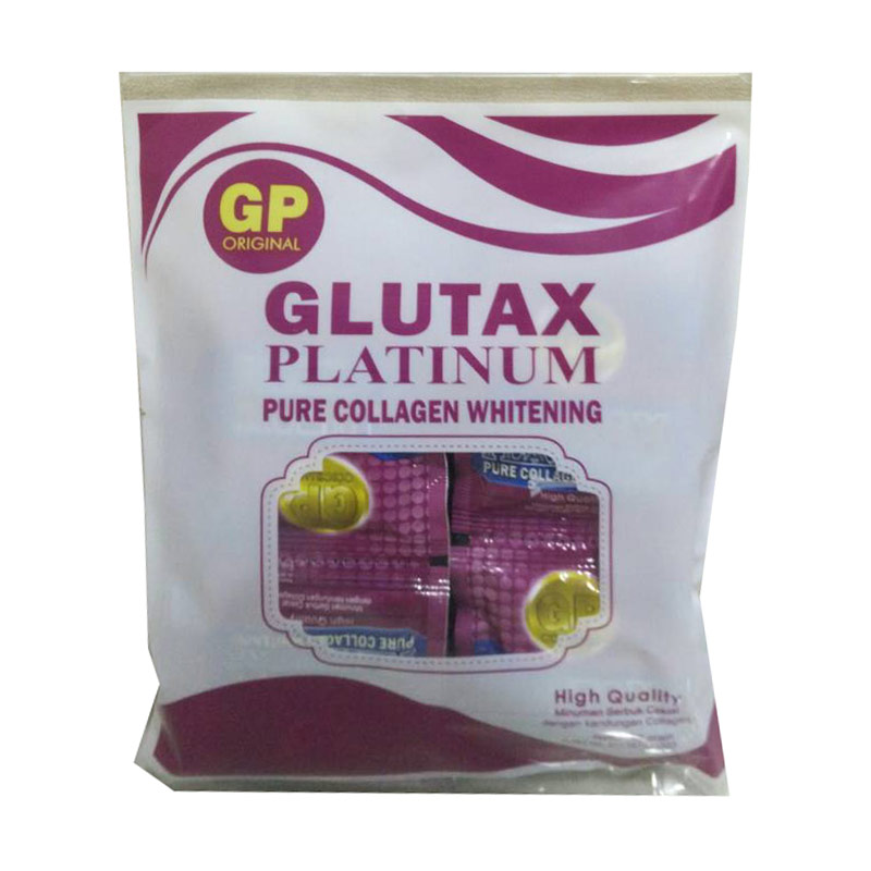 Jual Simply Glutax Platinum Pure Collagen Whitening Suplemen di Seller ...
