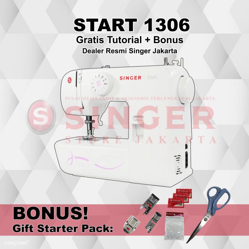 Daftar Harga Mesin Jahit Singer 1306 🔥 Original & Spesifikasi Lengkap ...