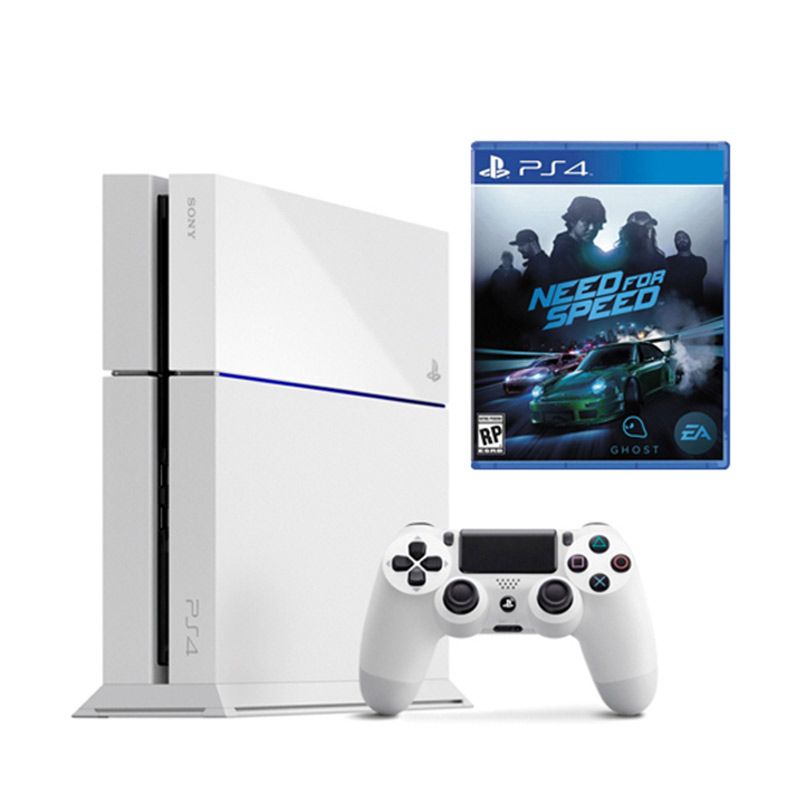 Jual Sony PlayStation 4 Glacier White [500 GB] + Need for Speed DVD ...
