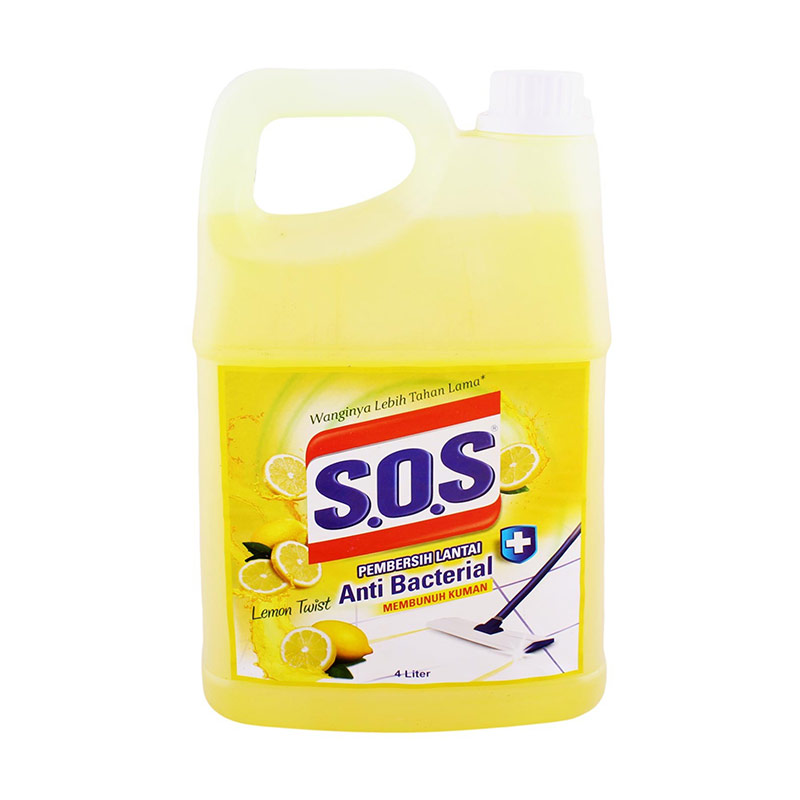 Jual Sos Floor Cleaner Lemon Twist [4 L] Di Seller Jjshop - Kosambi ...