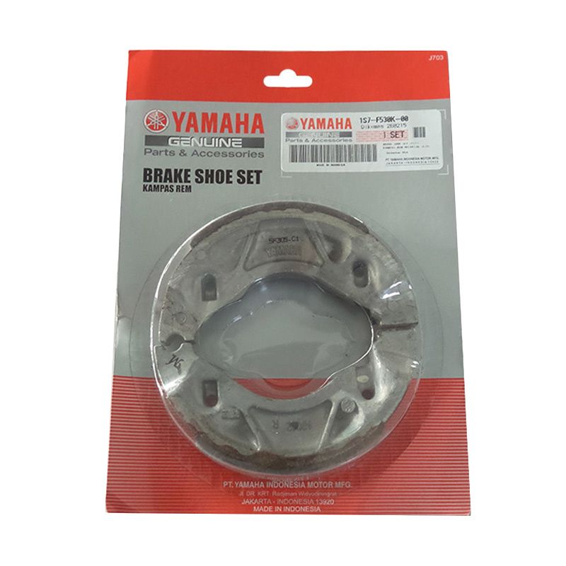 Jual Yamaha Genuine Parts 1S71 Brake Shoe Set Kampas Rem Motor di ...