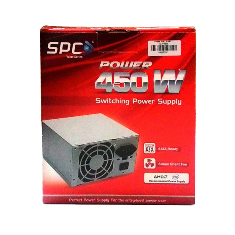Jual Spc Psu Power Supply [450 W/8 Cm Fan] Di Seller Dbklik Surabaya ...