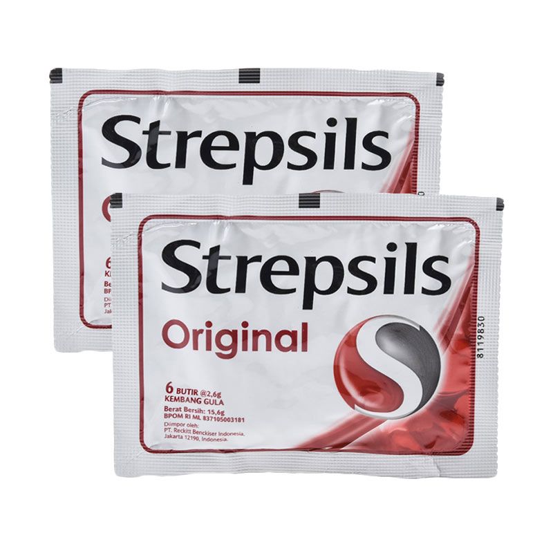 Jual Strepsils Original [2 Pcs X 6 Butir] Di Seller Apotek Paramita ...