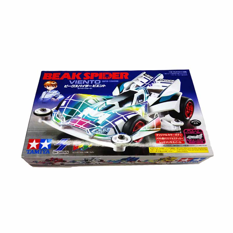 Jual Tamiya Mini 4WD Beak Spider Viento Model Kit - Blue di Seller AEGO ...