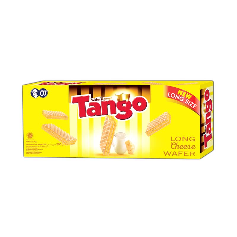 Jual Tango Wafer Long Cheese Biskuit [200 gr/ 2 Box] di Seller OT Store ...