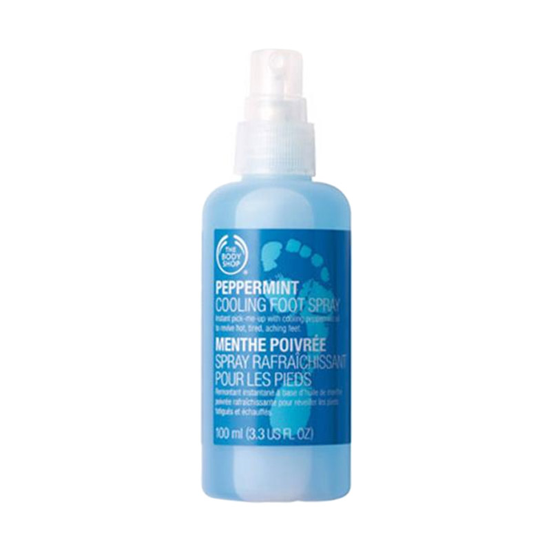 Promo The Body Shop Peppermint Cooling Foot Spray Diskon 50% di Seller ...