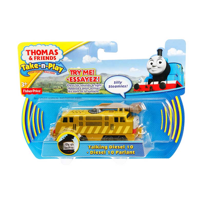 Jual Thomas & Friends Take-n-Play Talking Diesel 10 CFR99 Diecast di ...