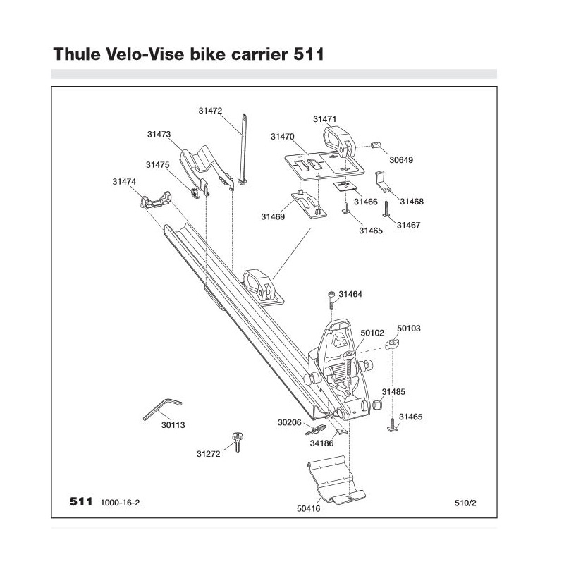 Jual Thule Bike Carrier Velo Vise 511 Di Seller Raptors Motorsport ...