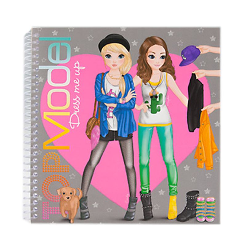 Jual TOPModel Dress Me Up Sticker Book TM 7999 Mainan Anak di Seller ...
