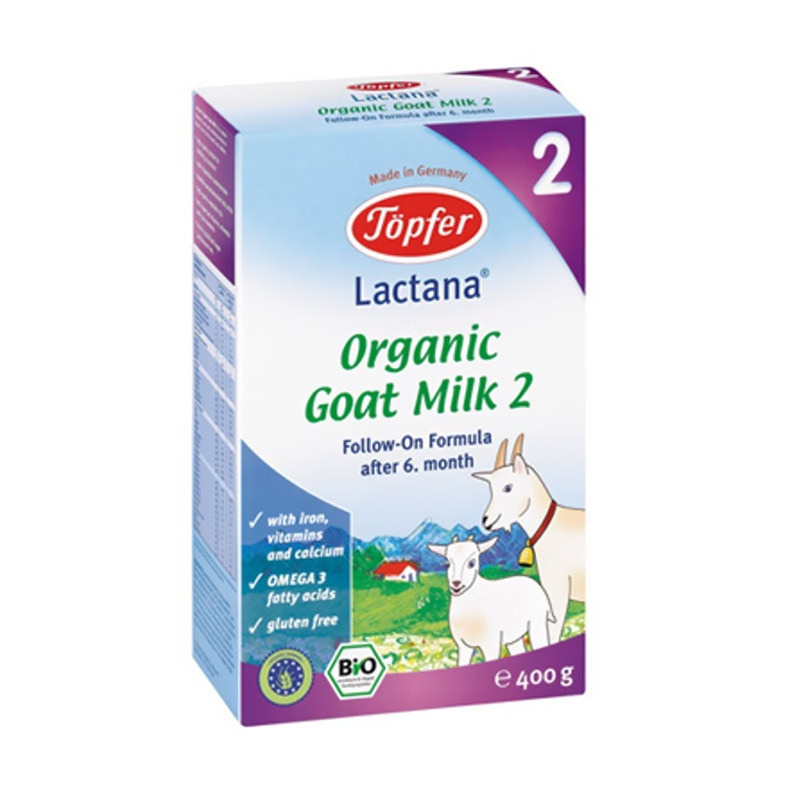 Jual Topfer Lactana Organic Goat Milk 2 Susu Formula [400 g] di Seller ...