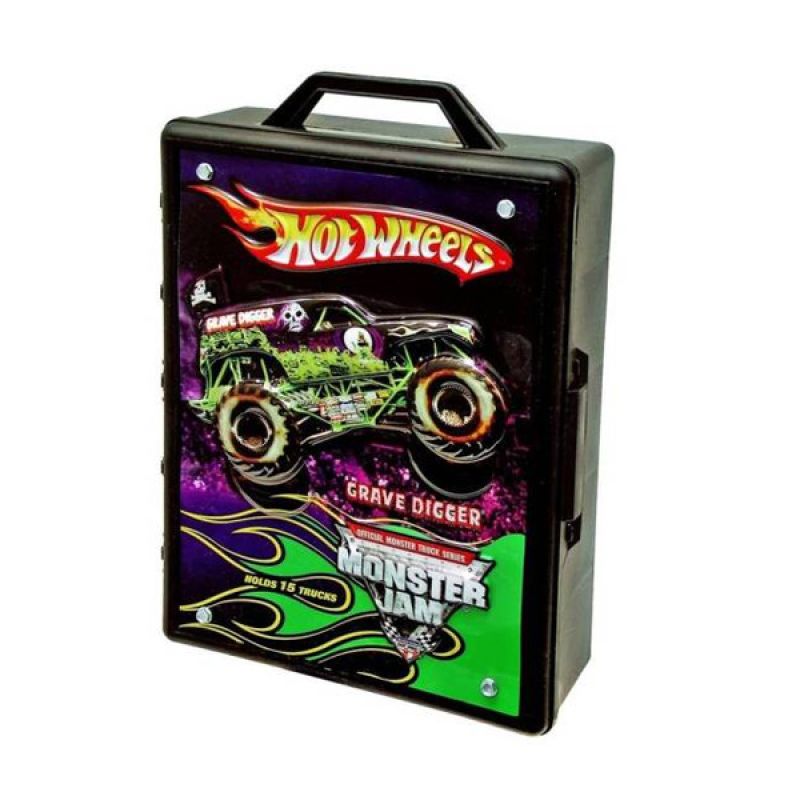Jual Hot Wheels Monster Jam Case for 15 Die Cast (Scale 1:64) Original ...
