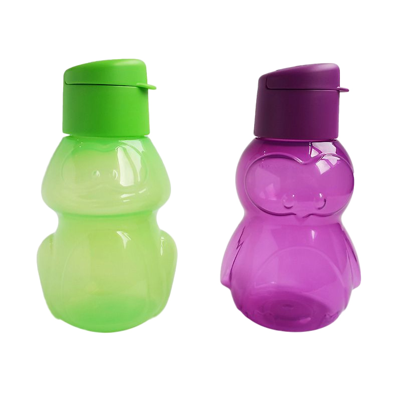 Jual Tupperware Eco Bottle Kids Frog And Pinguin Botol Minum [2 pcs] di ...