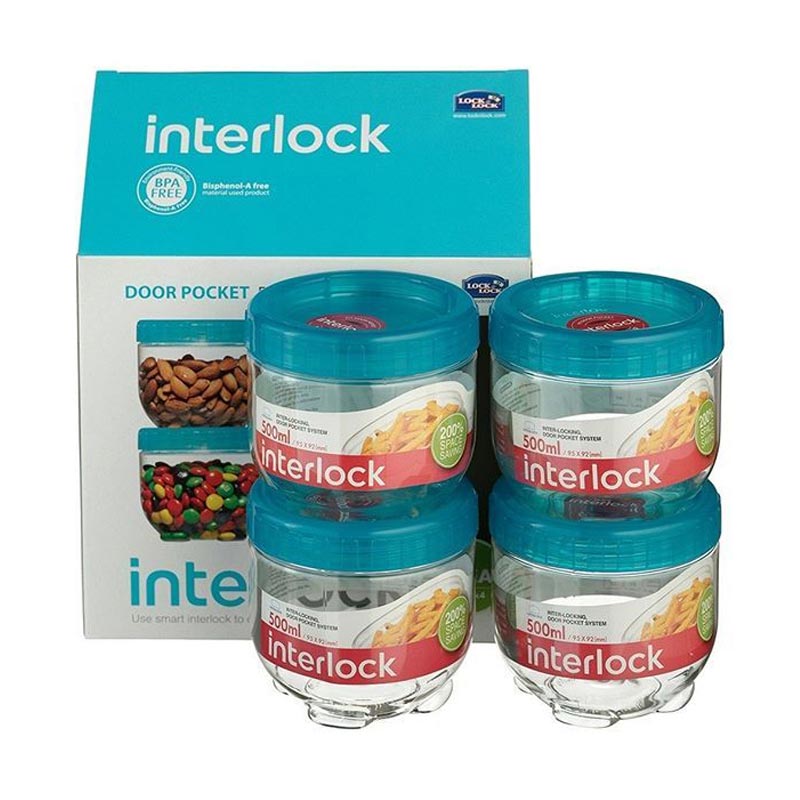 Promo Lock & Lock Gift Set Plastic Food Container With Color Box Toples ...