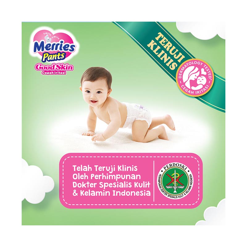 Promo Merries Pants Good Skin Xl 26 Popok Bayi Diskon 12% Di Seller ...