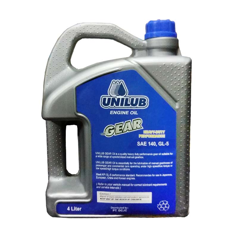 Promo Unilub Gear Sae 140 [4 Liter] - Pelumas Oli Gardan Mobil & Truk ...