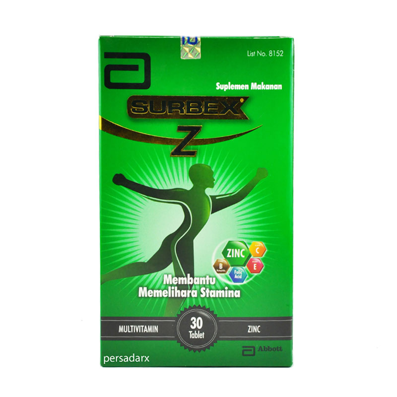 Jual SURBEX Z [1 Box @30 Tablet] di Seller CV Apotik Age Farma Official ...