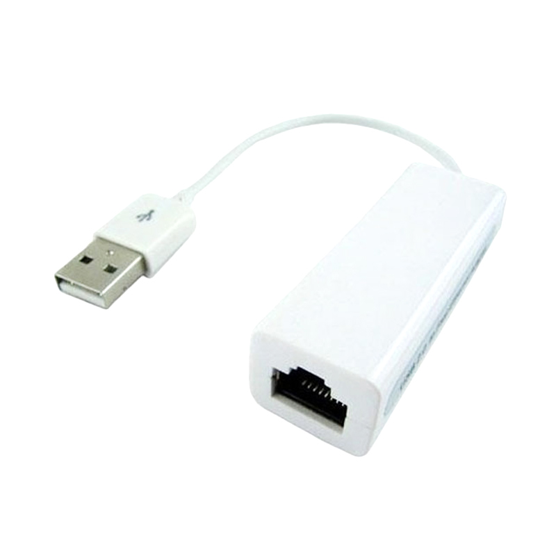 Promo klikmystorecom USB to Ethernet LAN Adapter - Putih Diskon 40% di ...