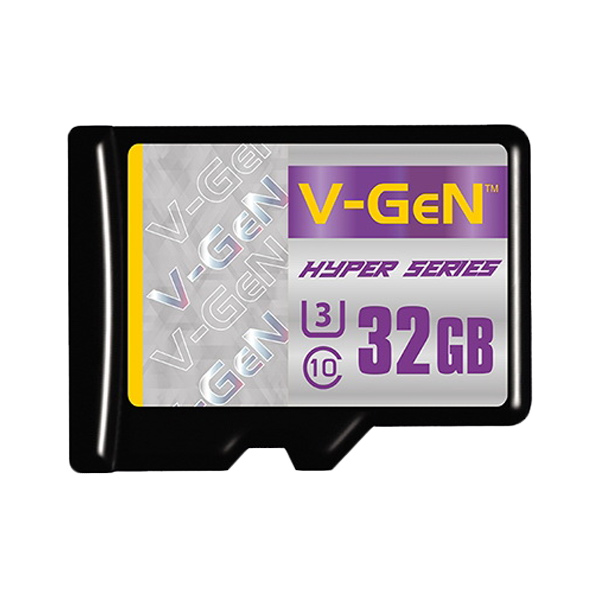 Jual V-Gen microSD Hyper Memory Card [32 GB/98 Mbps/4K Support] di ...