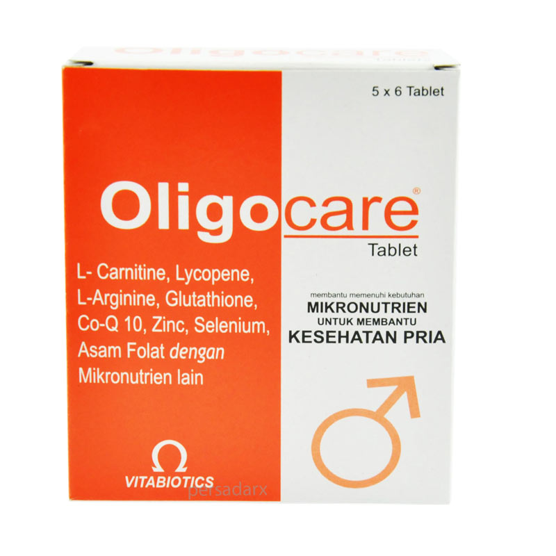 Jual Oligocare Kaplet Micronutrient Pria Suplemen Kesehatan [30 tablet ...