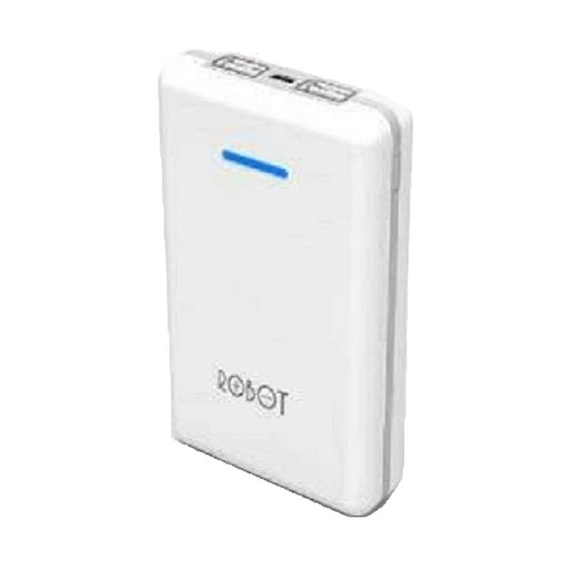 Jual Vivan Robot RT6600B Powerbank - Putih [6600 mAh/ Dual Output] di ...