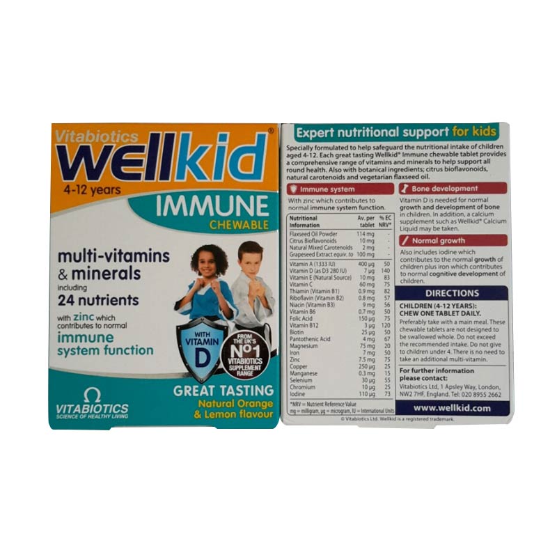 Jual Wellkid Immune Chewable Di Seller Joelandjanice - Pekunden, Kota ...