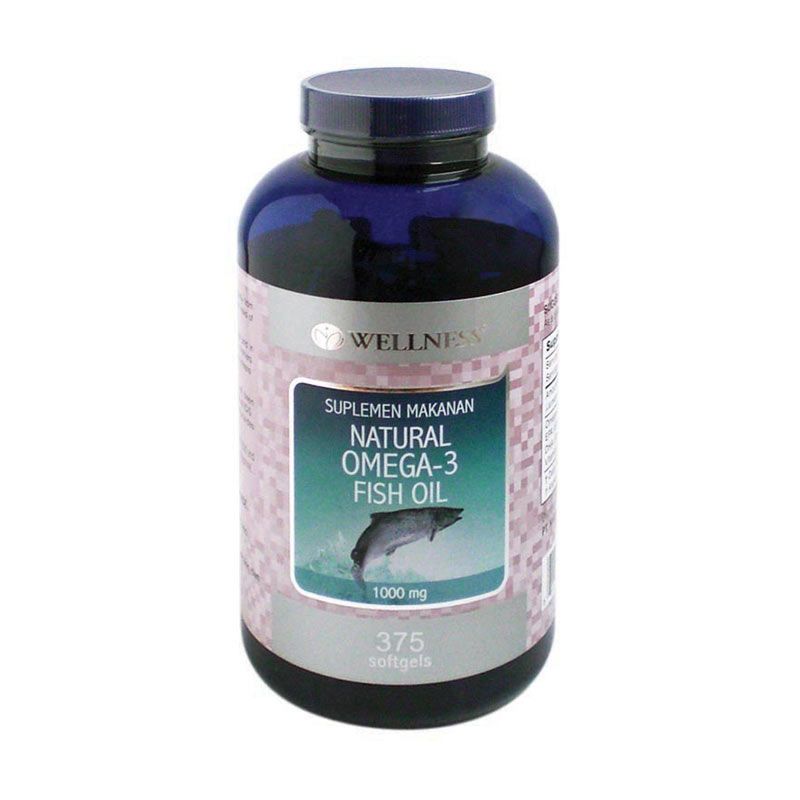 Jual Wellness Omega 3 Suplemen [1000 Mg/375 Softgels] Di Seller ...