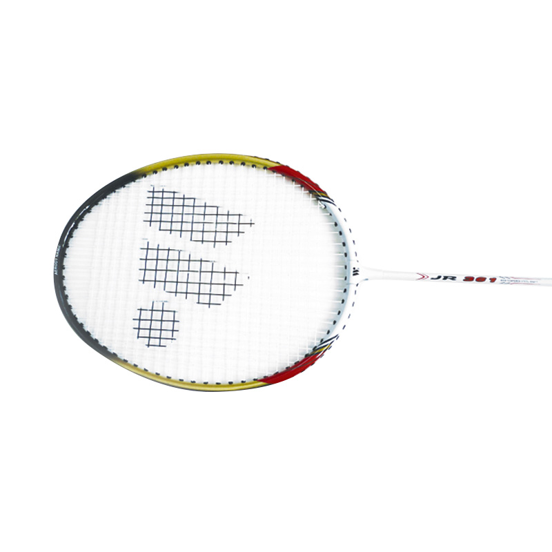 Jual Wish Jr-361 Junior Racket Badminton With Cover + String - Black ...