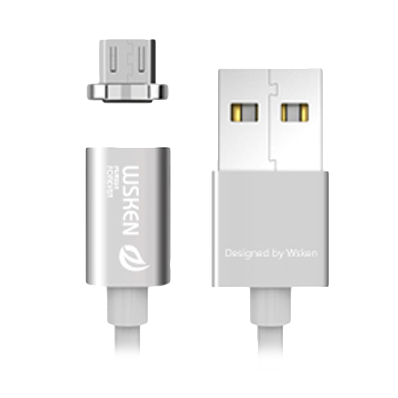 Jual WSKEN X-cable Mini 1 Micro USB and Lightning Magnetic Charging ...