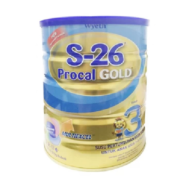 Jual S26 Procal Gold Tahap 3 Vanila KEMASAN BARU [900gr] di Seller ...