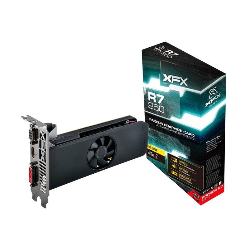 Jual XFX Radeon R7 250 Core Edition LP 1GB DDR5 Kartu Grafis di Seller ...