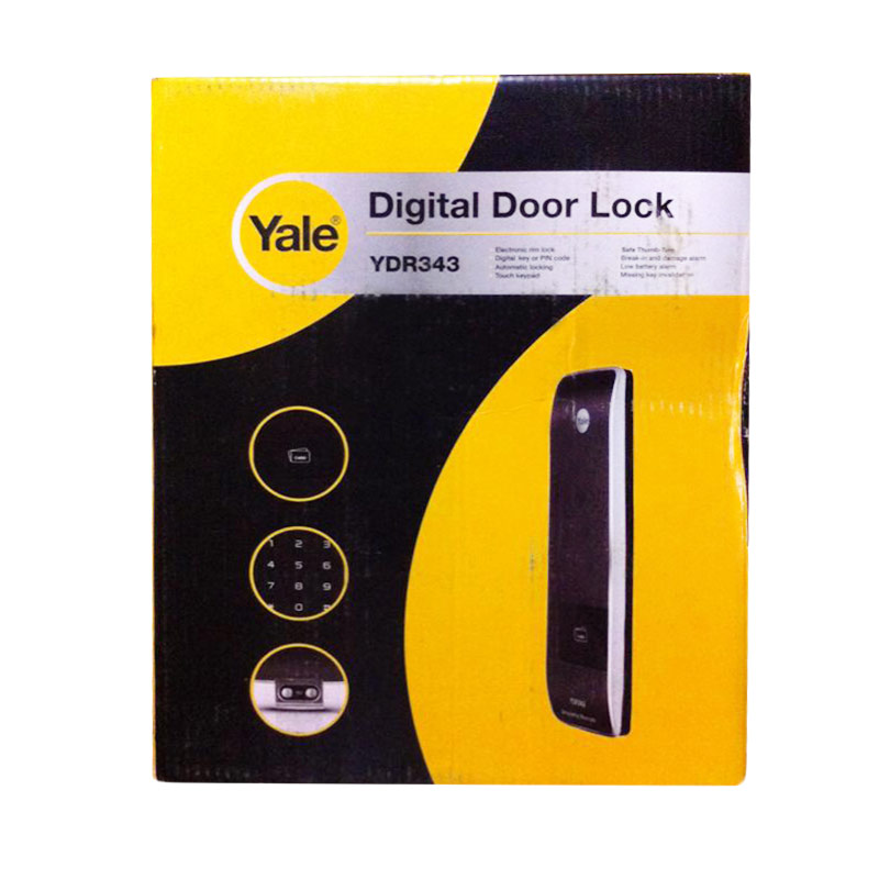 Jual YALE YDR 343 Kunci Pintu Digital di Seller Biru International ...