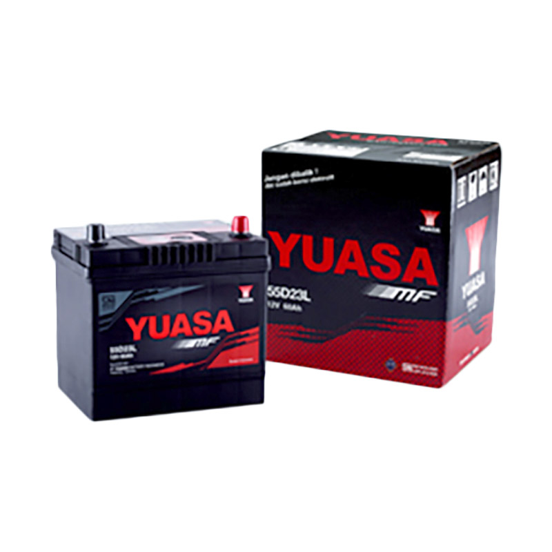 Promo Yuasa 55d23l-mf Aki Mobil [gratis Pengiriman & Pemasangan] Diskon ...
