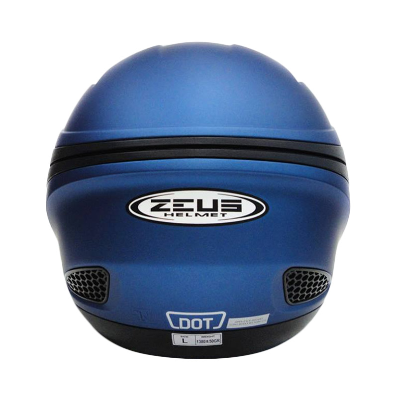 Jual Zeus Zs-610 Helm Half Face - Matt Blue Di Seller Doctor Helm ...