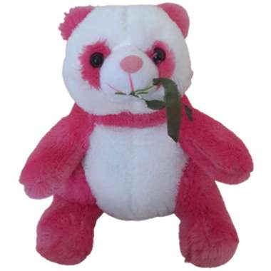 boneka panda pink