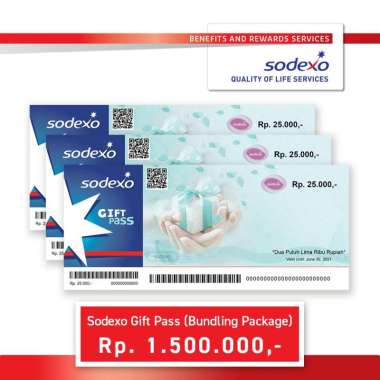 Voucher Sodexo - Promo Sodexo Gift Pass Voucher 2022 | Blibli