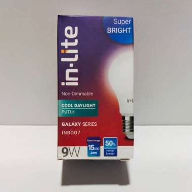 Jual Lampu Led Energy Lamp 9 Watt Inlite Original Murah - Harga Diskon ...