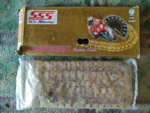 Jual Rantai DID Japan Oring O-Ring 520Vf 520 Vf 120L 120 L Gold Racing ...