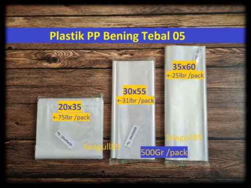 Jual Plastik Bening Pp 20 X35 Tebal 05 Original Murah - Harga Diskon ... Jual Plastik Bening Pp 20 X35 Tebal 05 Original Murah - Harga Diskon ...