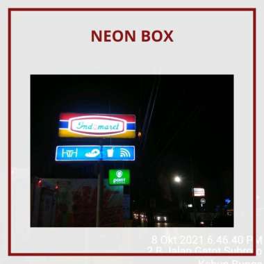 Jual Papan Nama Neon Box Original Murah - Harga Diskon Maret 2023 ...