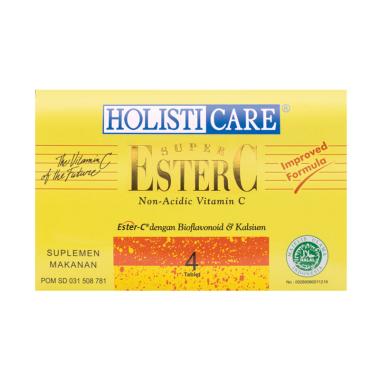 Holisticare Super Ester C Strip 4 Tablet Lengkap Harga Terbaru Mei 2023 ...