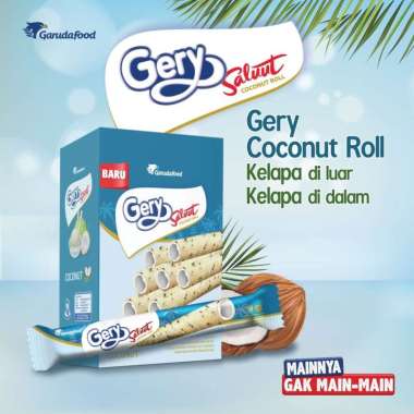 Jual Gerry Coconut Wafer Roll 7 Gr Termurah - Harga Grosir Terupdate ...